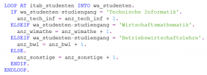 Programmieren mit SAP ABAP: Teil 4 - Bedingungen setzen mit IF und CASE - CONET Technologie-Blog